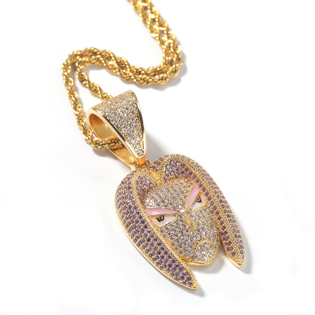 Wholesale New Personalized 18K Gold Bling Diamond Cartoon TRUNKS ...