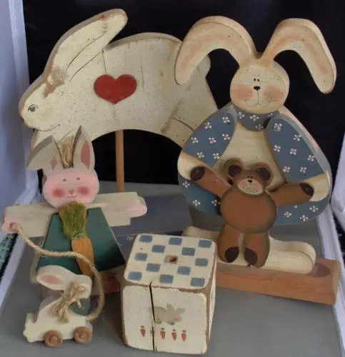 Decorating Your Home with Wooden Bunnies Ideas and Inspiration