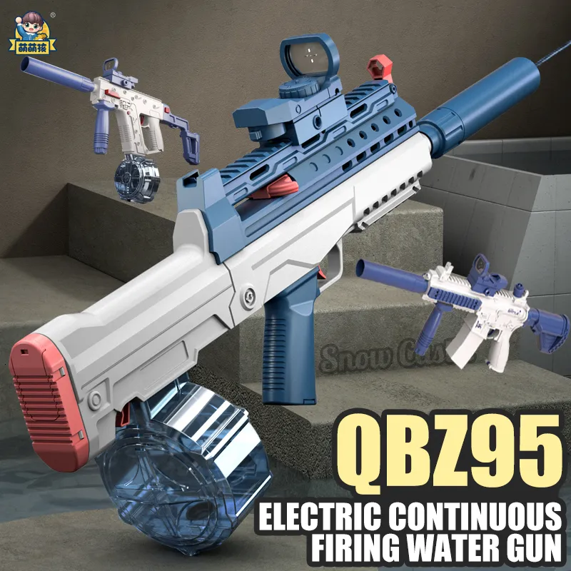 Toyadores De Pistola QBZ95 AGUA ARMA ELÉCTRICA M416 TOMO TOMO TOMO AUTOMÁTICO AUTOMÁTICO Playa ...