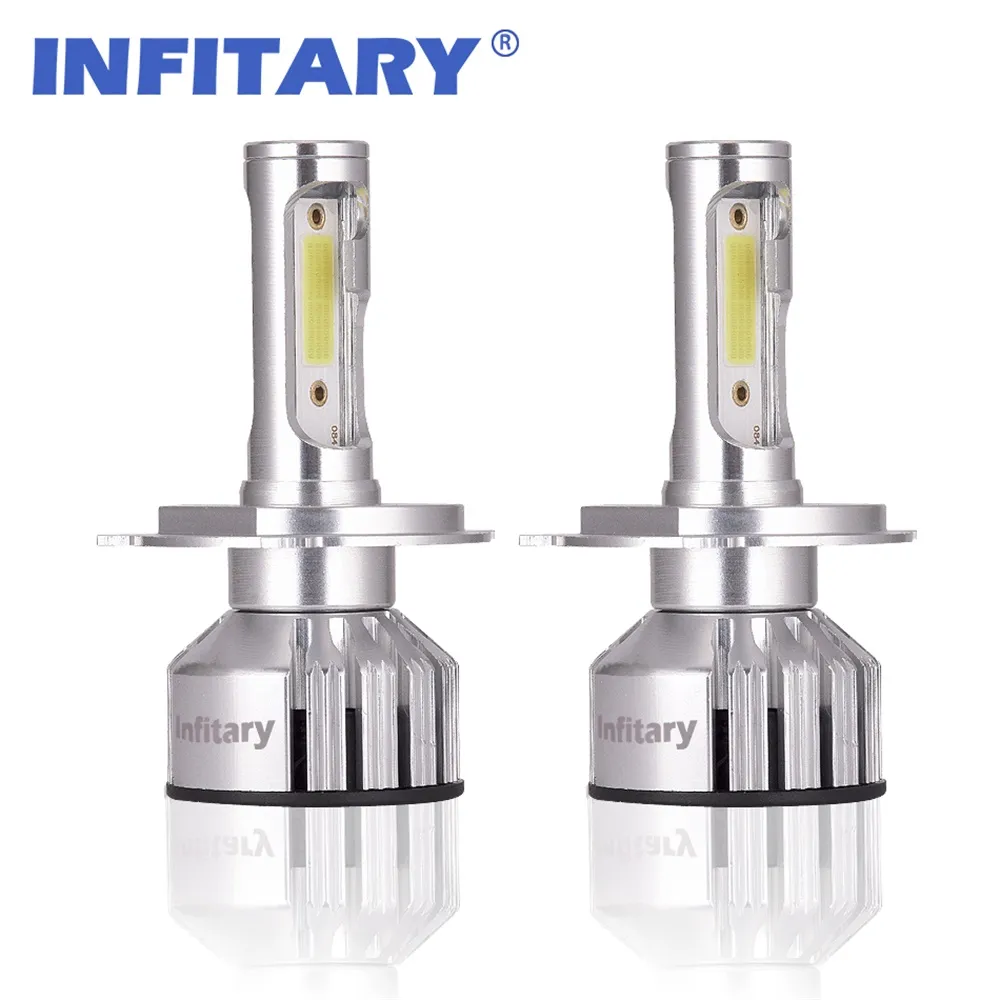 Infitary V3 Car LED Headllight H7 Bombilla H4 H1 H3 H11 HB3 9005 9007 ...