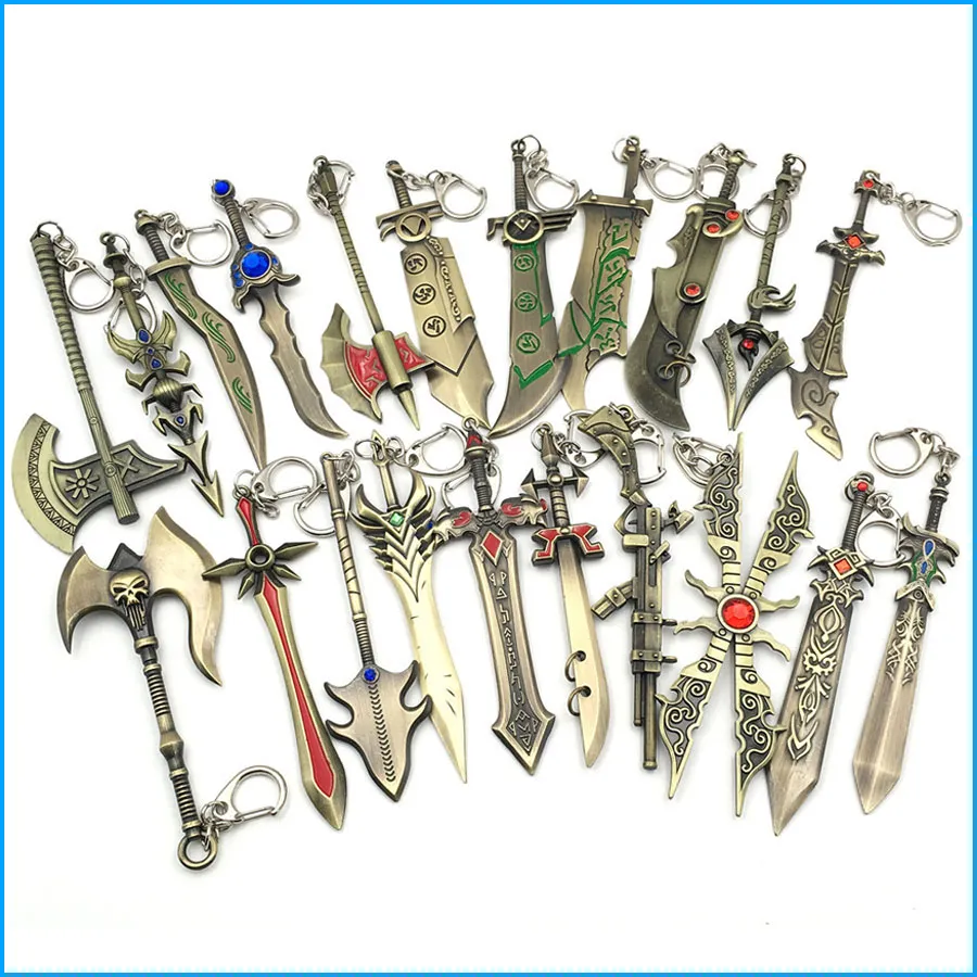 League Of Legends Jeux Porte Clés, Le Galens Sword BladeMaster Porte ...