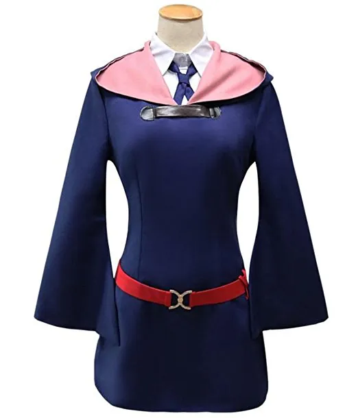 Little Witch Academia Vestido De Uniforme Kagari Atsuko Akko Cosplay De ...