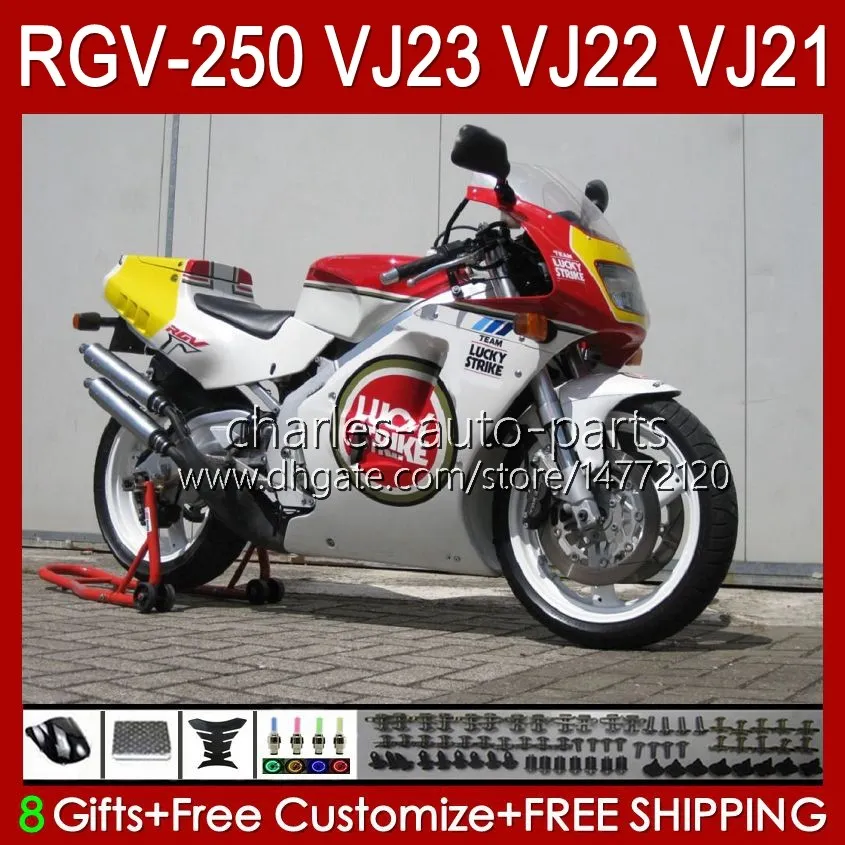 Lucky Strike OEM Bodywork Para Suzuki RGVT RGV 250 CC RGV250 SAPC VJ23 ...