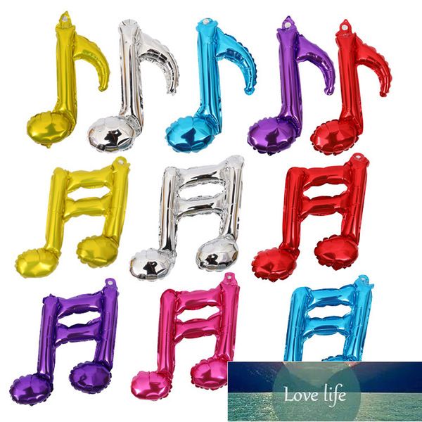 Notes Musicales Foil Mylar Ballons Ballons Joyeux Anniversaire GloboS ...