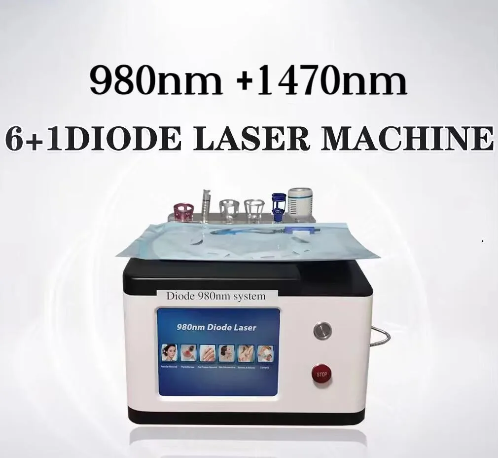 Laser À Diode Dorigine 980nm + 1470nm Pour La Chirurgie Des Hémorroïdes Peau / EVLT / PLDD ...