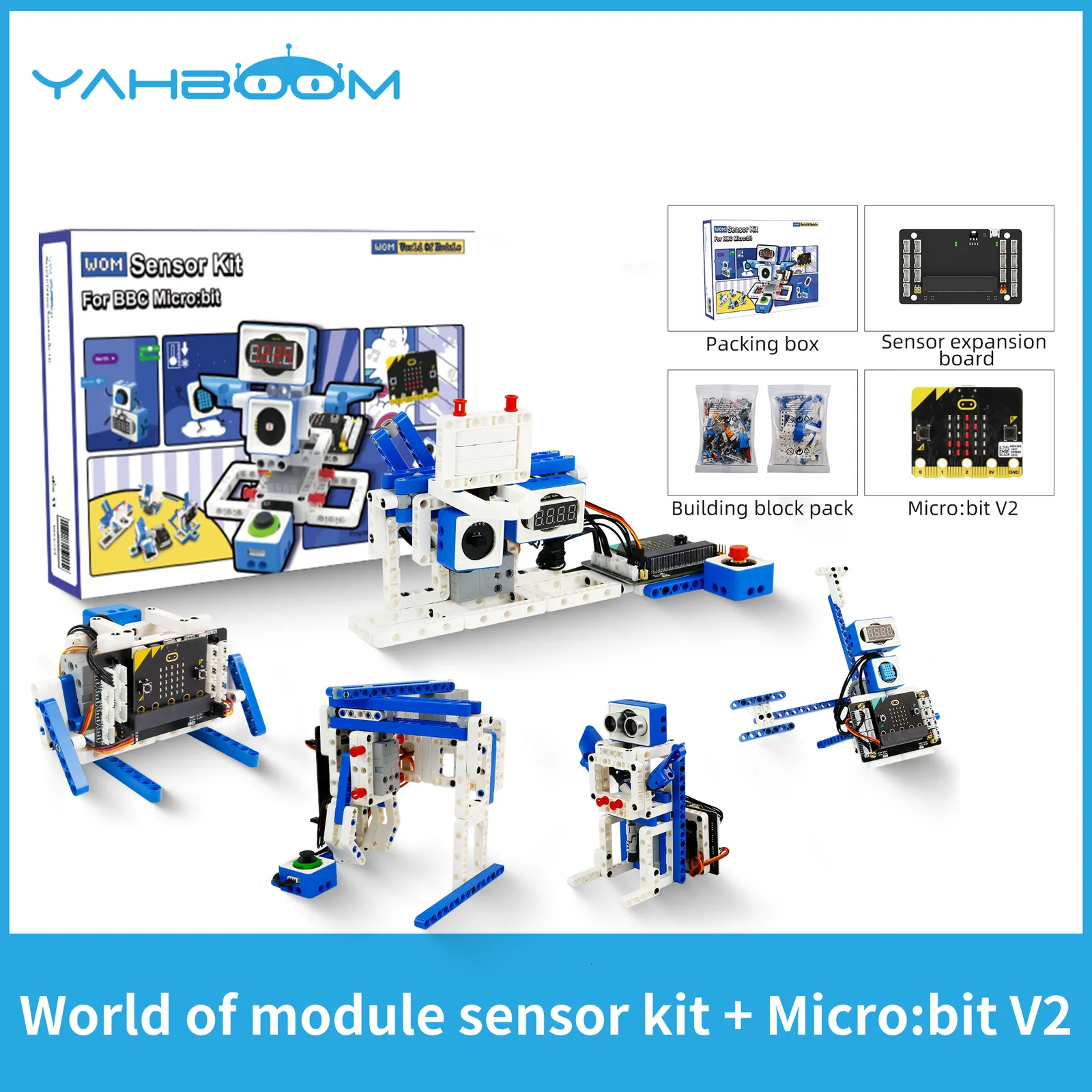 Otros Toys Yahboom 21 En 1 Microbit V2 Robotics Kit Toy De Sensor ... Otros Toys Yahboom 21 En 1 Microbit V2 Robotics Kit Toy De Sensor ...