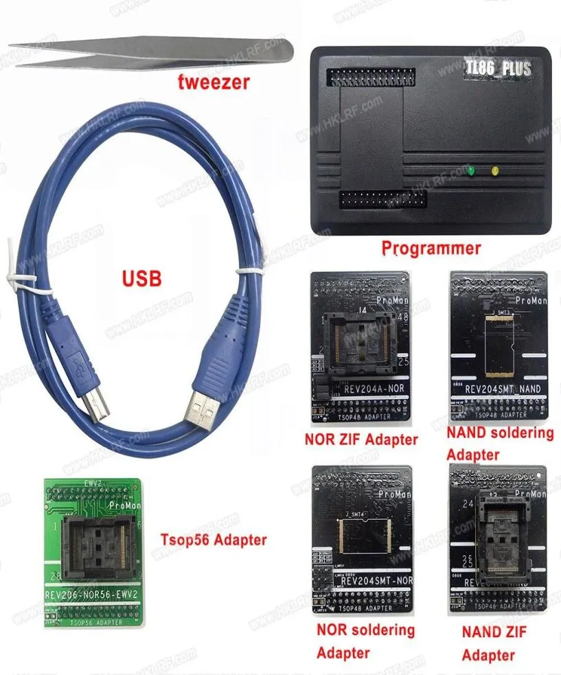 ProMan Professional Nand Flash Programmer TL86 PLUS NAND NOR TSOP48 ... ProMan Professional Nand Flash Programmer TL86 PLUS NAND NOR TSOP48 ...
