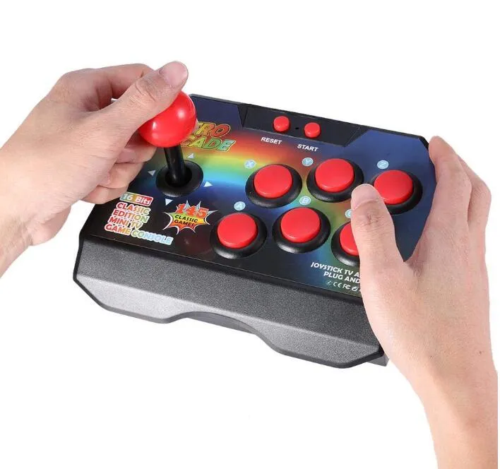 Retro Arcade Joystick Controller GamePad Console Build In 145 Classic ...