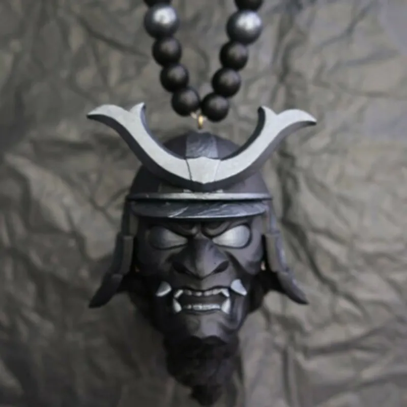 Samurai Kabuto Helmet Hannya Oni CAR RETRO Vista Trasera Accesorios De ...