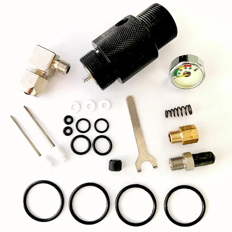 Shan Bao Nueva Válvula De Aluminio Caliente PCP 3000Psi Válvula Tanque Rosado M28 M18 Con ...