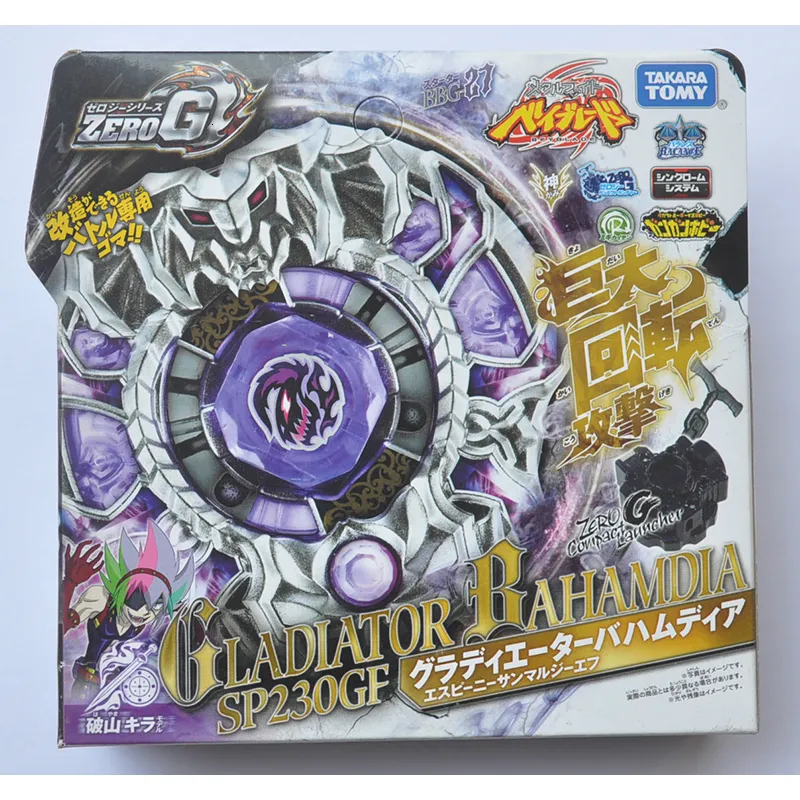 Peonza Tomy Beyblade Metal Battle Fusion Top BBG27 ZERO G GLADIATOR ...