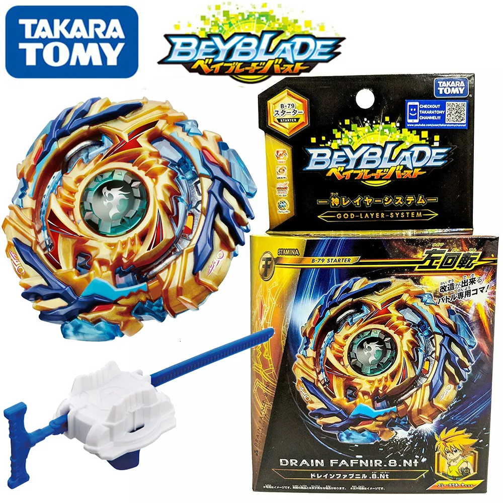 Spinning Top Tomy Sr Drain Fafnir Beyblade Burst B79 B200 Left Spin ...
