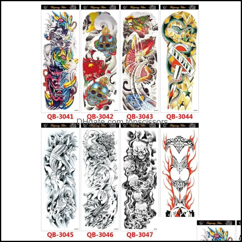 Tatuajes Temporales A Prueba De Agua Etiqueta Engomada Del Tatuaje ...