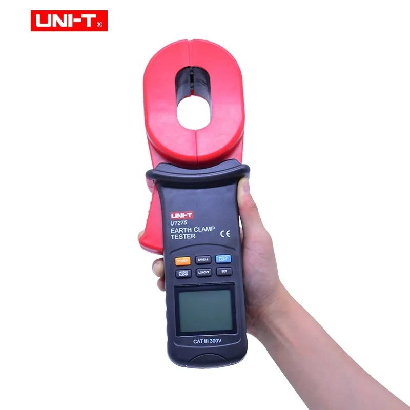 UNI T UT273 UT275 CLAMP Earth Ground Tester 10000 Counts Probador De ...