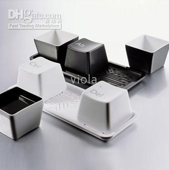 Best Quality Keyboard Cup Mark Cup Coffee Cup Set Of 3 With Rack Ctrl ...