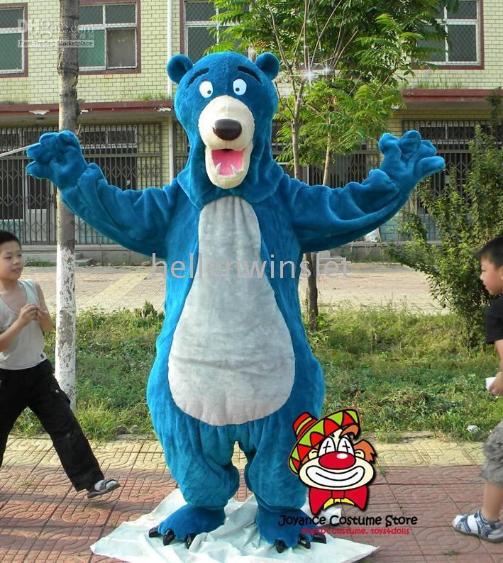 Baloo The Bear. Adult Mascot Costume. Free Shippment!! Custom Character ...