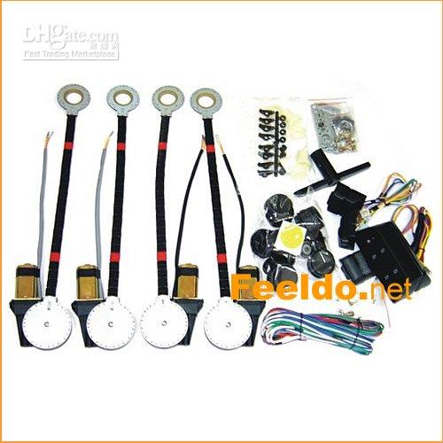 Car Universal Power Window Kits System For 4 Doors ,Used For Nearlly ...