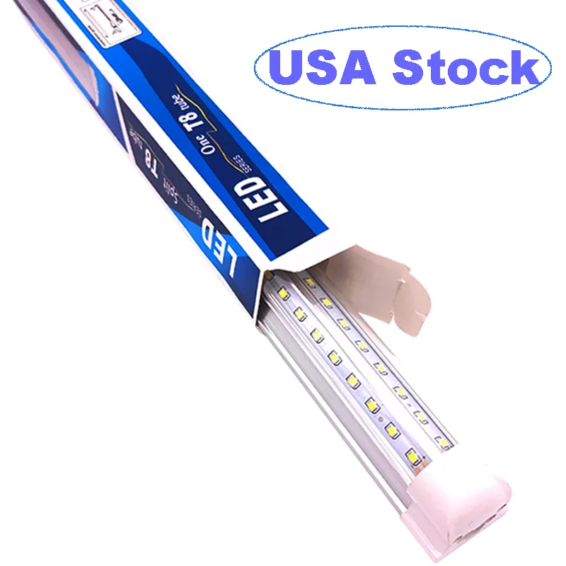 Luces De Tubo LED En Forma De V 2Ft 3Ft 4Ft 5Ft 6Ft 8Ft Cubierta ...