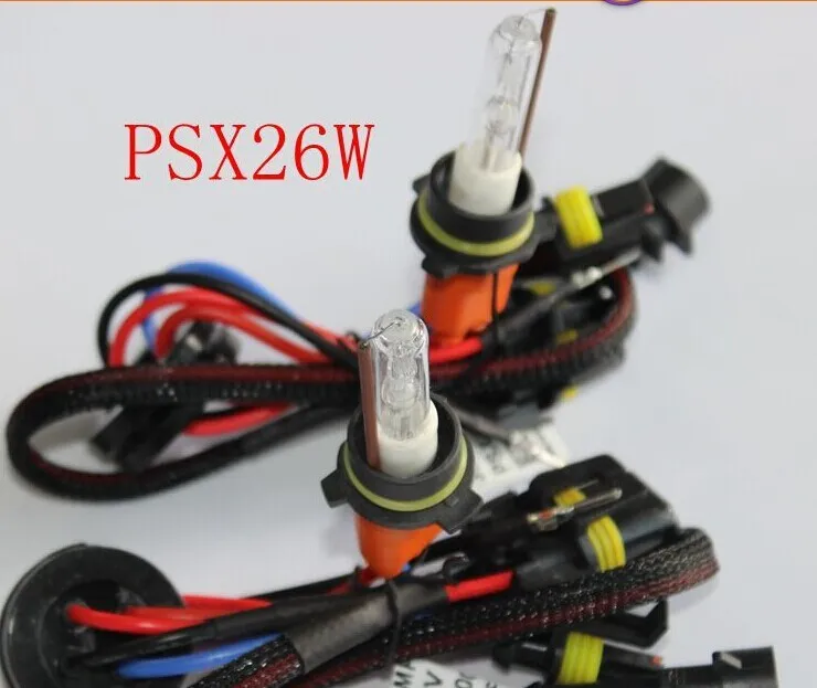 PSX26W HID Xenon Headlight Bulbs Exceptional Color Temperature, ECE ...