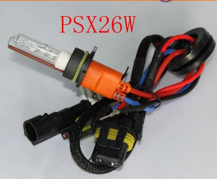 PSX26W HID Xenon Headlight Bulbs Exceptional Color Temperature, ECE ...