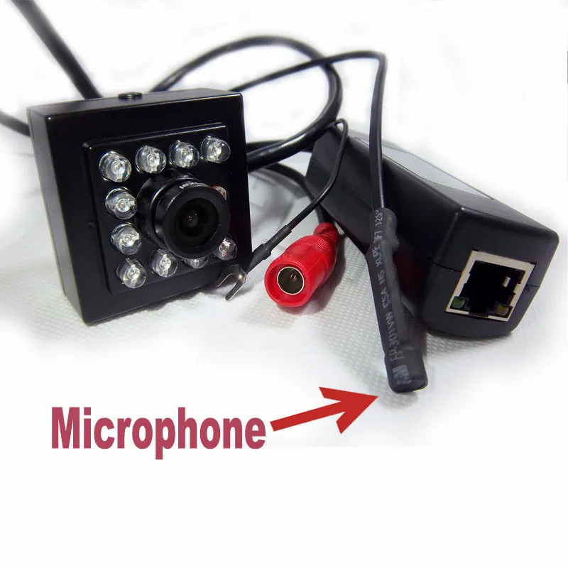 DHgate.com:720P Audio Mini IR Camera: Covert Network Onvif 940nm IR PoE ...