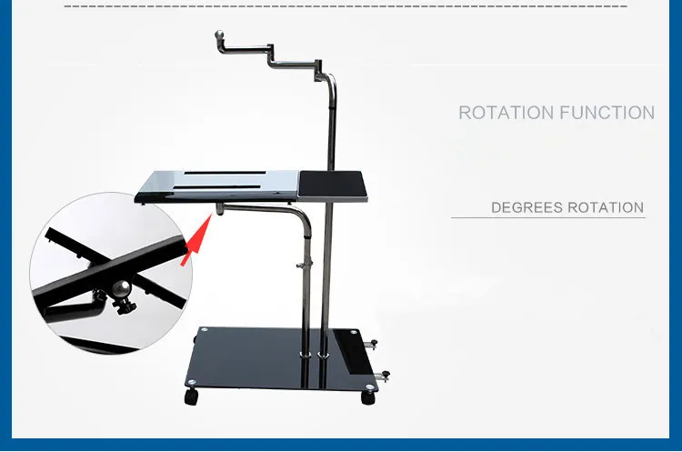 Ergonomic Laptop Stand, Foldable Laptop Table For Bed, Height ...