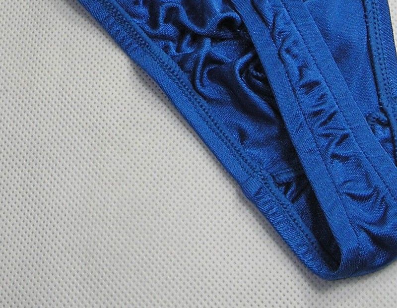 Hommes De Strings 100% Pure Soie Tricot Sexy Sous Vêtements Large ...