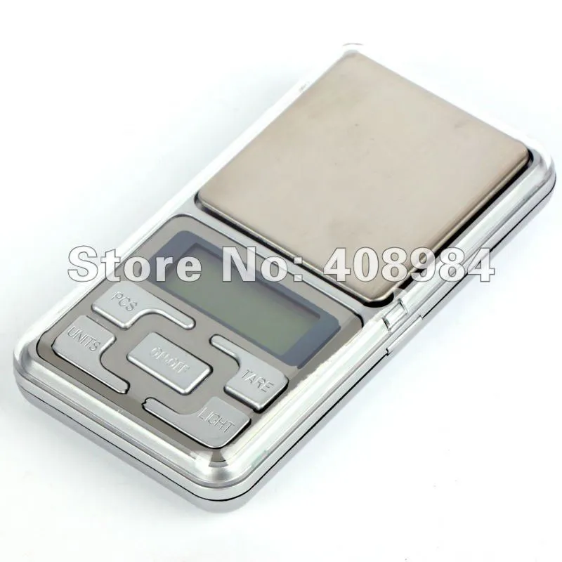 Mini Digital Scale 500g/0.01g - Pocket Size Precision Scale for Jewelry ...