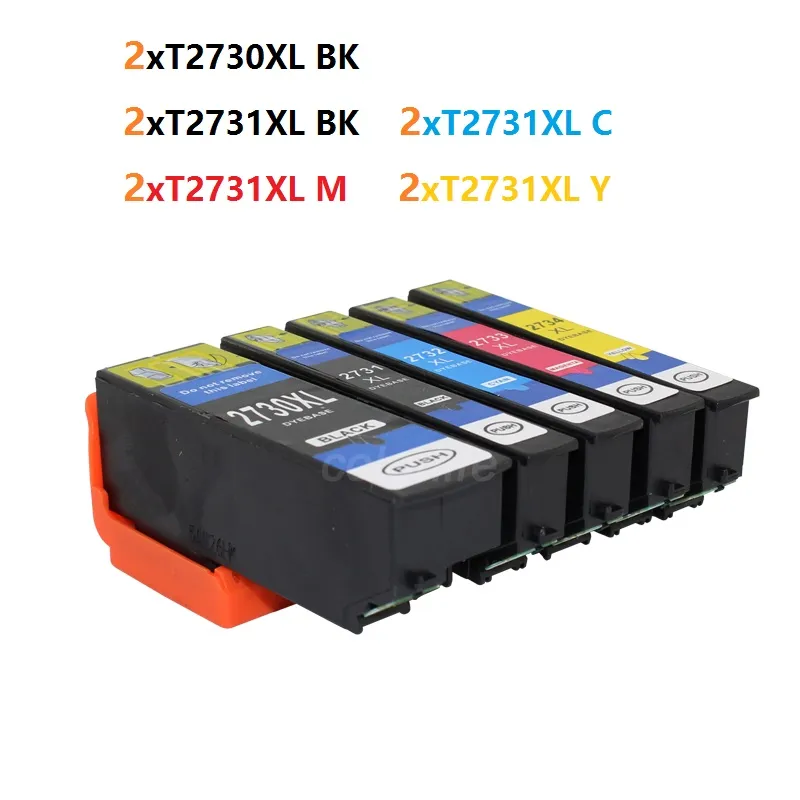 Of INK CARTRIDGES T2730 T2731 T2732 T2733 T2734 For Epson XP 600 XP 800 ...