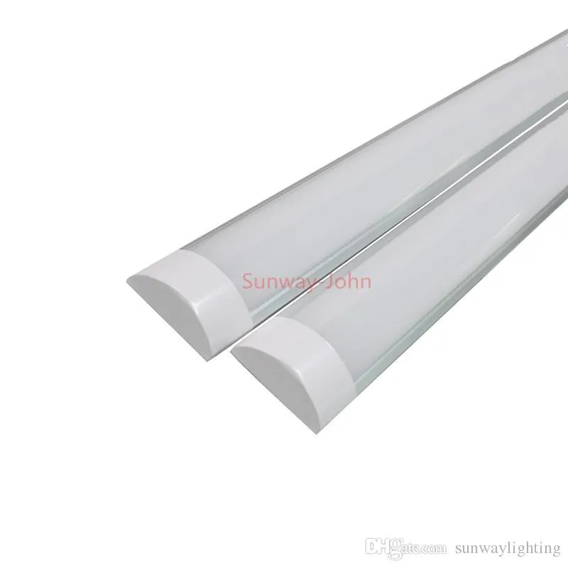 High Bright Surface Mounted LED Batten Tubes Lights Double Row T8 LED ...