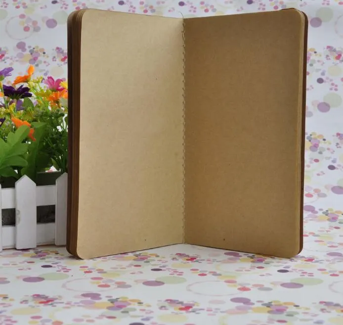 Wholesale Kraft Brown Unlined Travelers Notebook Art Journal Notebook ...