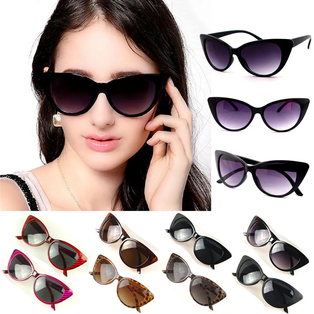 Designer Cat Eye Cat Eye Sunglasses For Women Retro Classic Vintage