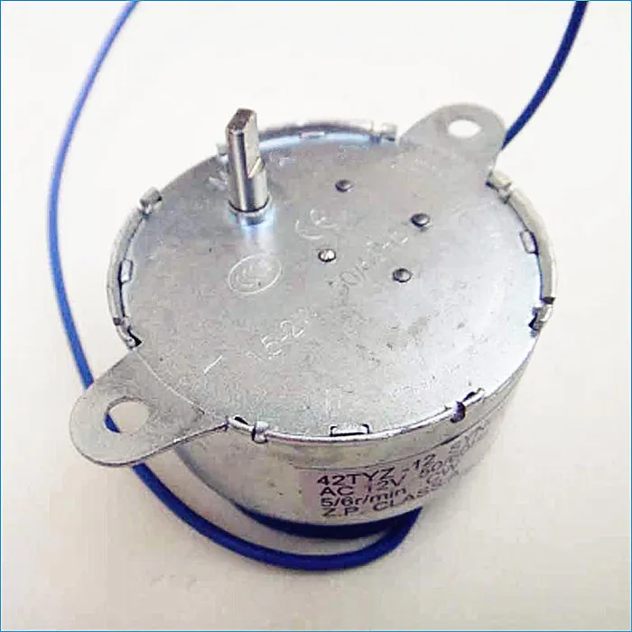 Synchronous Low Speed High Torque Electric Motor, AC 12V 5 RPM Low RPM ...
