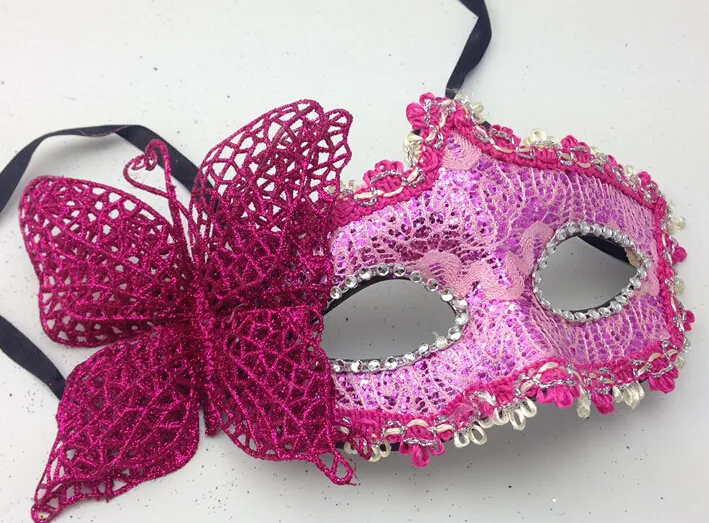 Venetian Lace Butterfly Butterfly Mask For Women Perfect For Parties ...