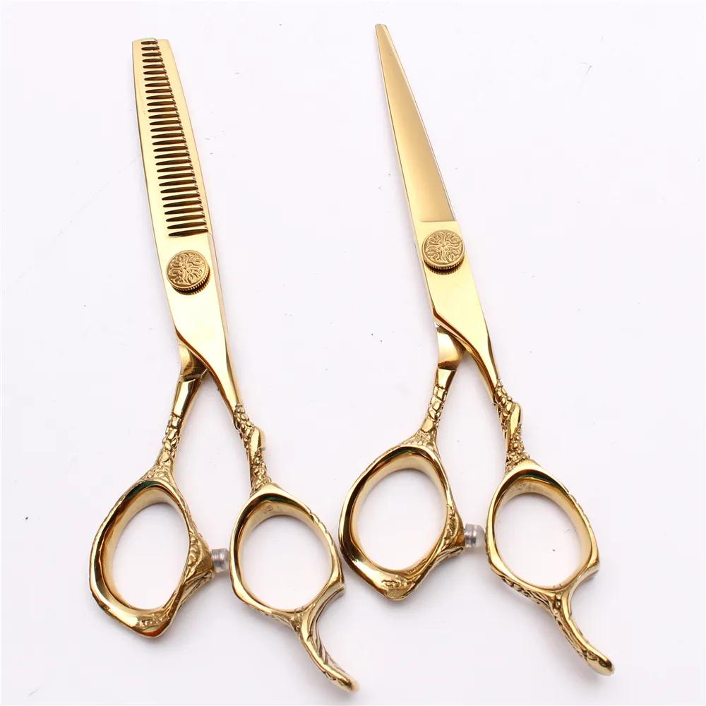 DHgate.com:Product Type Gold Hairdressing Shears: Professional Hair ...