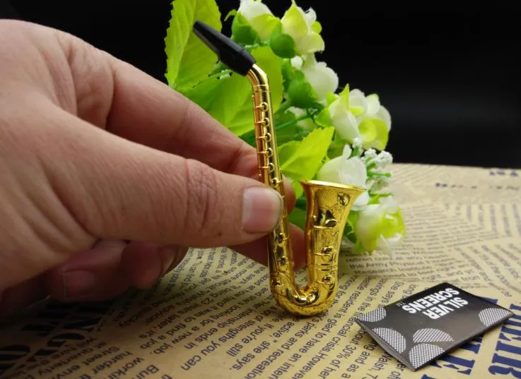 Bongs For Sale: Compact Metal Saxophone Pipe ... From Wusa1993, $3.3 ...