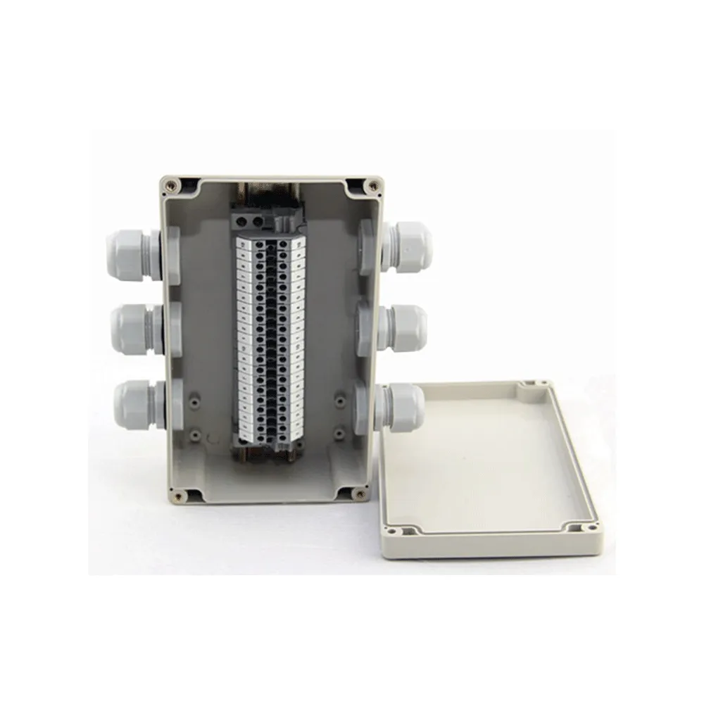 DHgate.com:IP65 Waterproof Junction Box with UK2.5B Din Rail Terminal ...