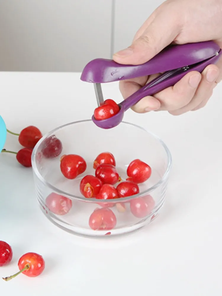 Creative Cherry Pitter, Nordic Cherry Seed Remover Tool Fast, Easy ...
