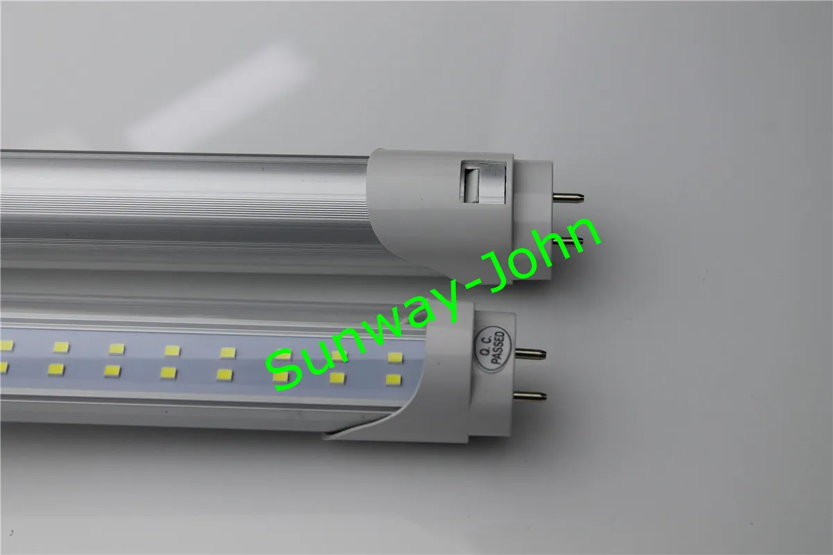 Double Row 8ft LED Shop Light Energy Efficient T8 Bulbs 72W, 7200 ...