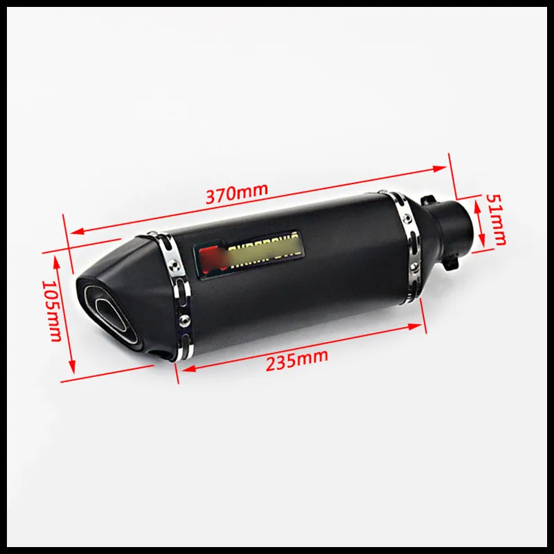 DHgate.com:Akrapovic Universal Motorcycle Modified Scooter Exhaust ...