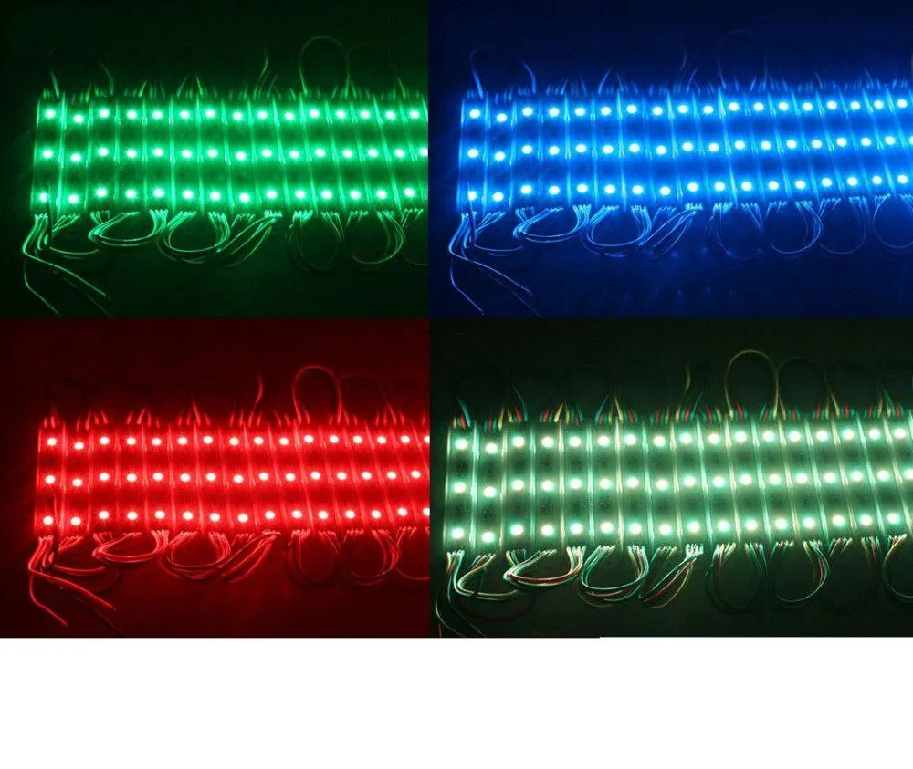 0.72W 3 Leds SMD 5050 Led Modules RGB Led Modules Waterproof 12V ...
