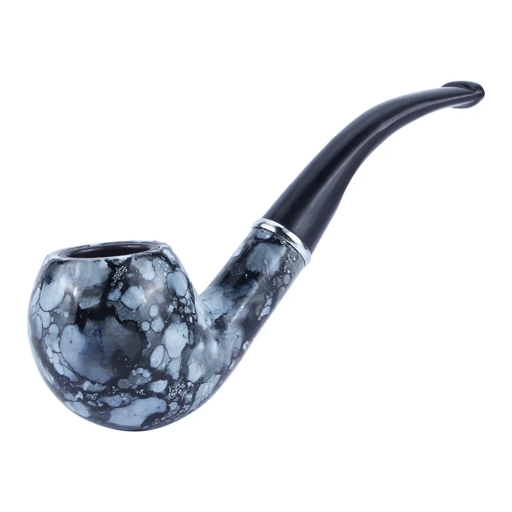 Luxury Smoking Pipes Gift Tobacco Stems Smoke Metal Portable Smoking