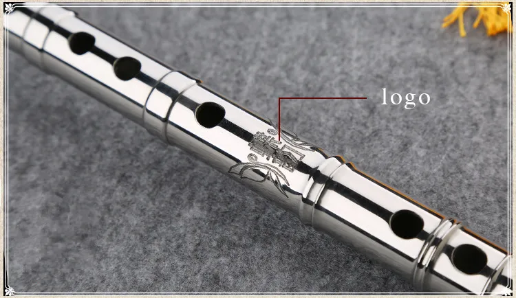 Professional Stainless Steel Flute - Butterfly Rhyme, Two-Section ...