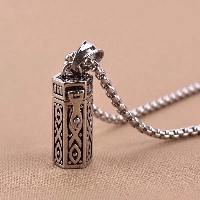 Openable Titanium Memorial Locket Keep Loved Ones Close In Style From ...