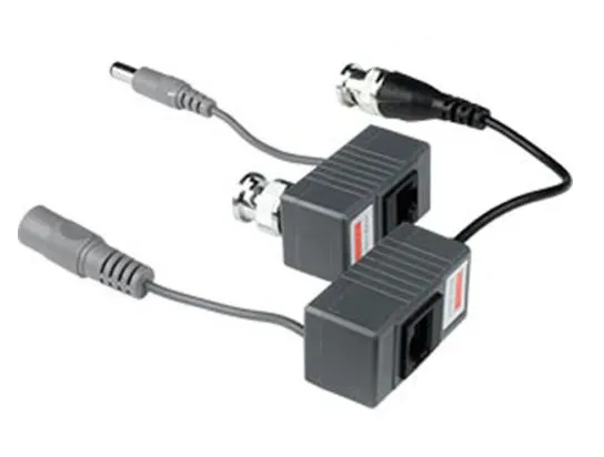 2024 1CH Passive Video Power Balun Connector For CCTV Camera DVR, RJ45 ...