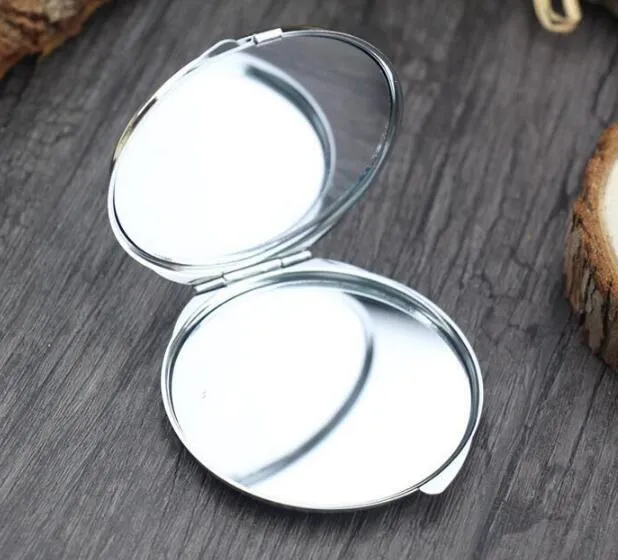 Pocket Mirrors: Silver Thin Compact Mirror, Round... From Xi2015, $1.47 ...