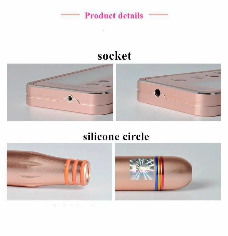 CHARMANT II Professional Permanent Makeup Rollomatic Tattoo Machine Kit ...