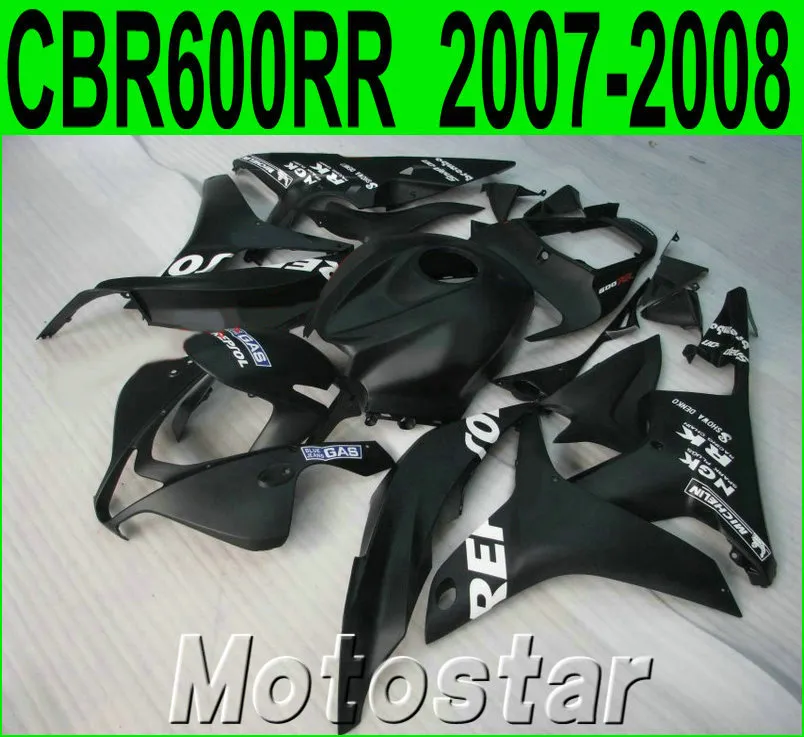 Matte Black Injection Molded Fairing Kit Fits HONDA CBR600RR 2024 ...