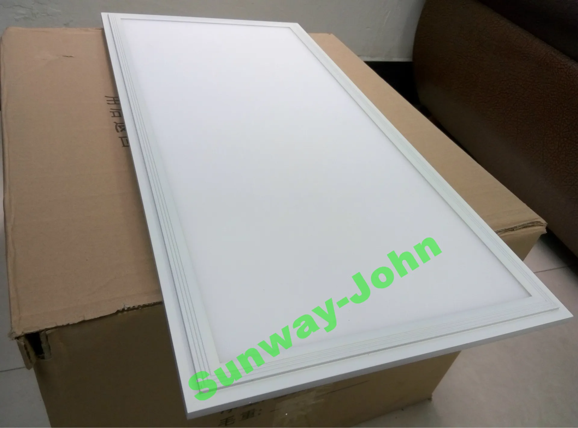 2x2 2x4 LED Flat Panel Lighting White Frame, 36W 48W 54W 72W, 600x600mm ...