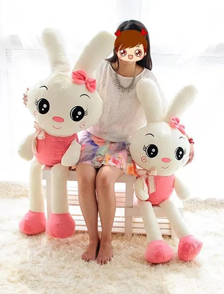 Big Eyes Rabbits Plush Toys Kids Girls Boys Lovely Stuffed Animals ...